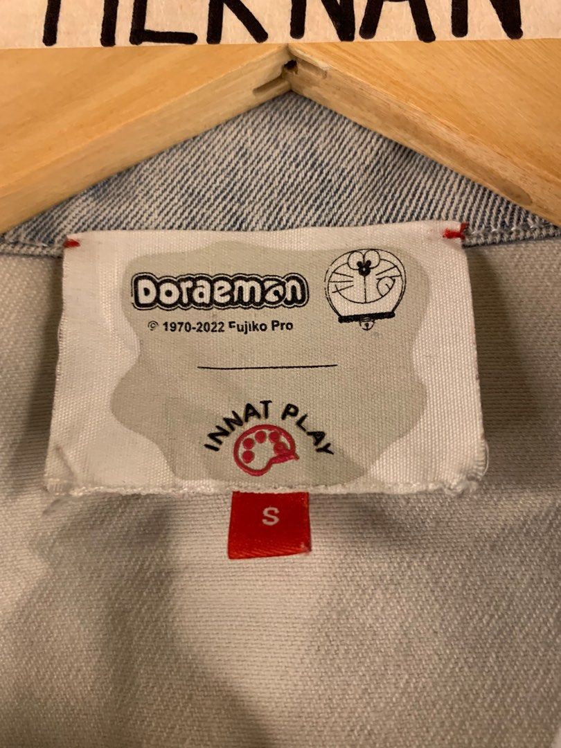 Doraemon Denim Jacket, Men's Fashion, Coats, Jackets and Outerwear on ...