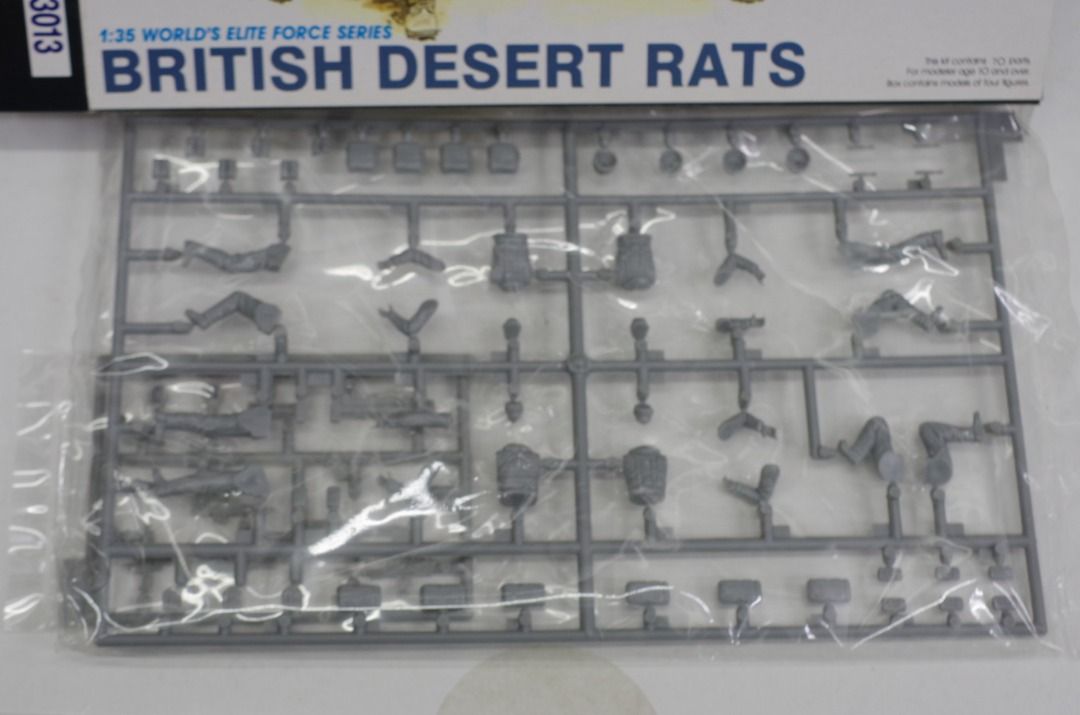 绝版-Dragon Models-威龍-3013-BRITISH -DESERT RATS-desert storm -made in HK ...