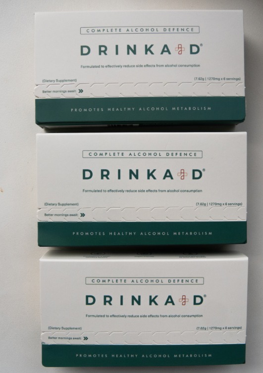 DrinkAid Alcohol Defense (3 boxes for $25), Health & Nutrition, Health ...