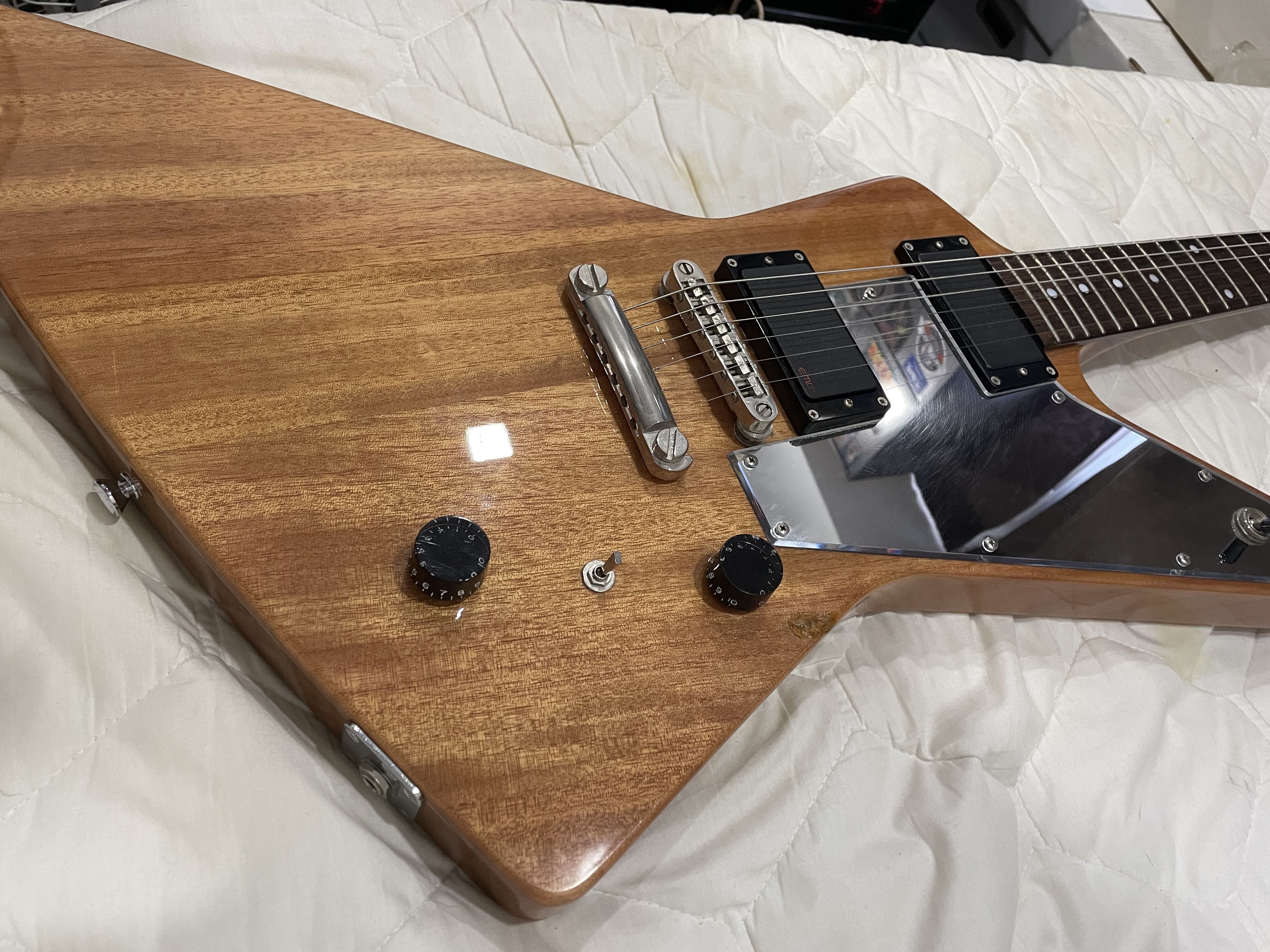 Edwards by ESP Explorer EX-160 natural Japan, Hobbies & Toys, Music ...