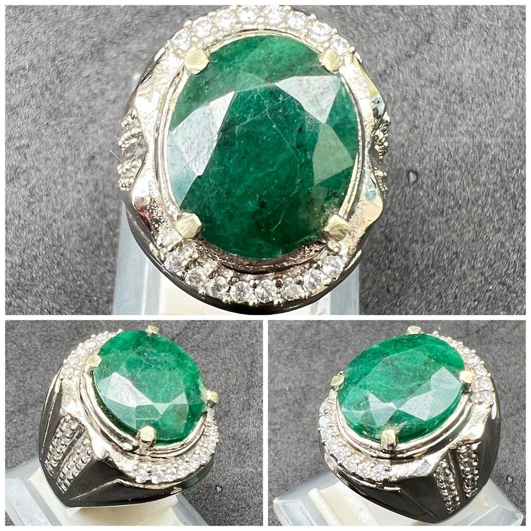 Emerald stone @ zamrud , Women's Fashion, Jewelry & Organisers ...