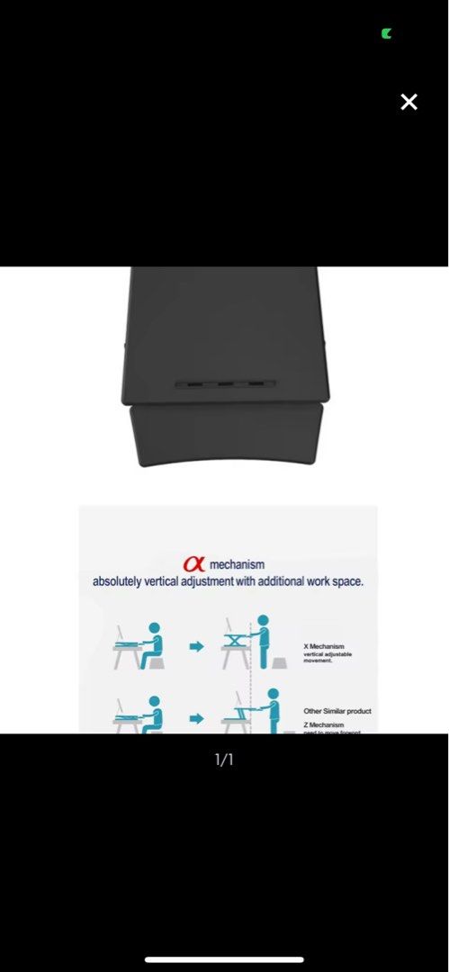 Ergo standing desk + Monitor Arm, Furniture & Home Living, Furniture ...