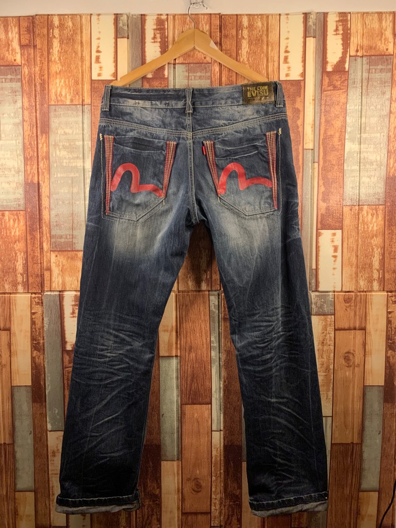 Evisu pants on Carousell