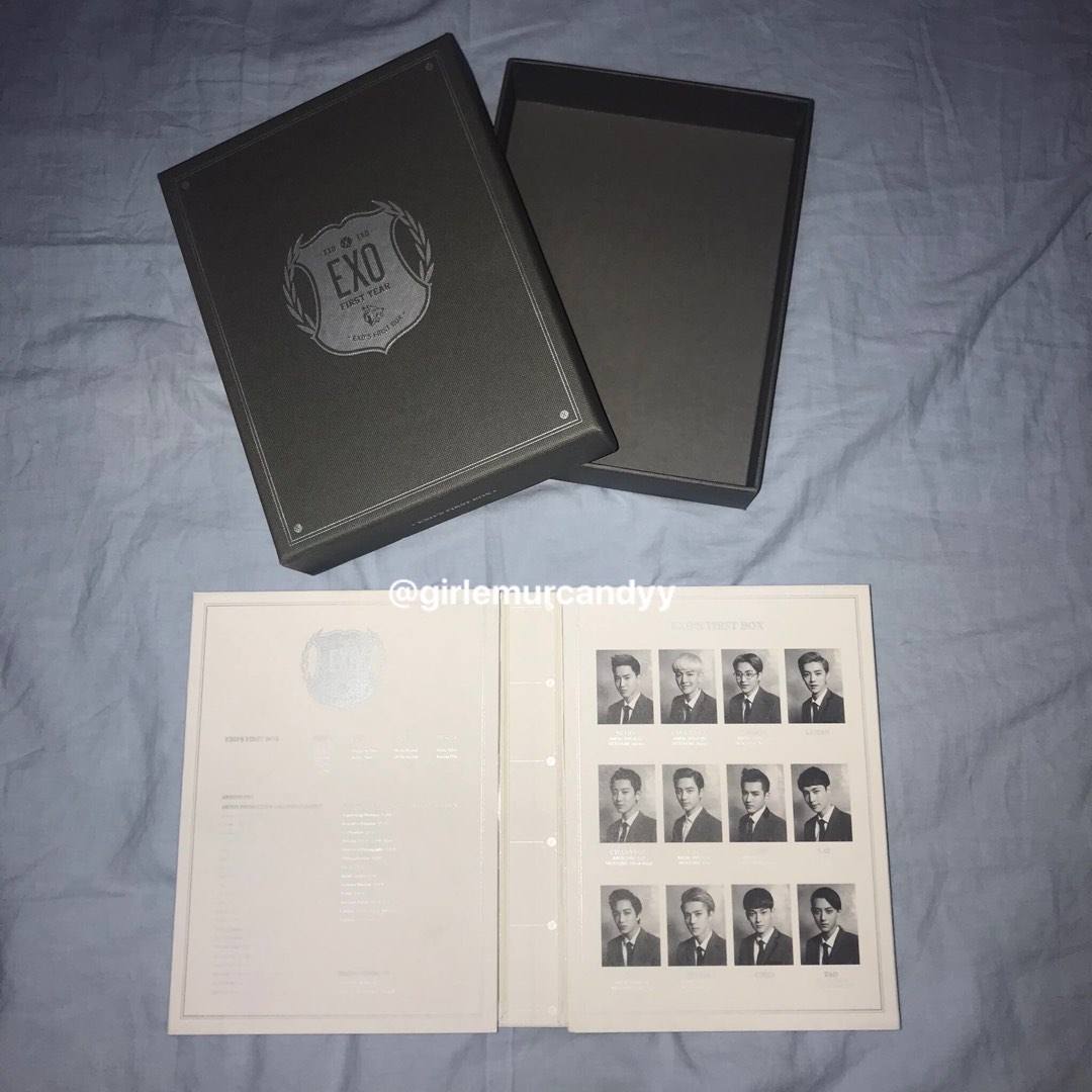 EXO FIRST BOX on Carousell