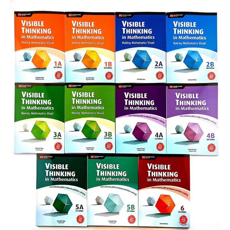Famous Visible Thinking Maths full set 11 Books, Hobbies & Toys, Books & Magazines, Assessment ...