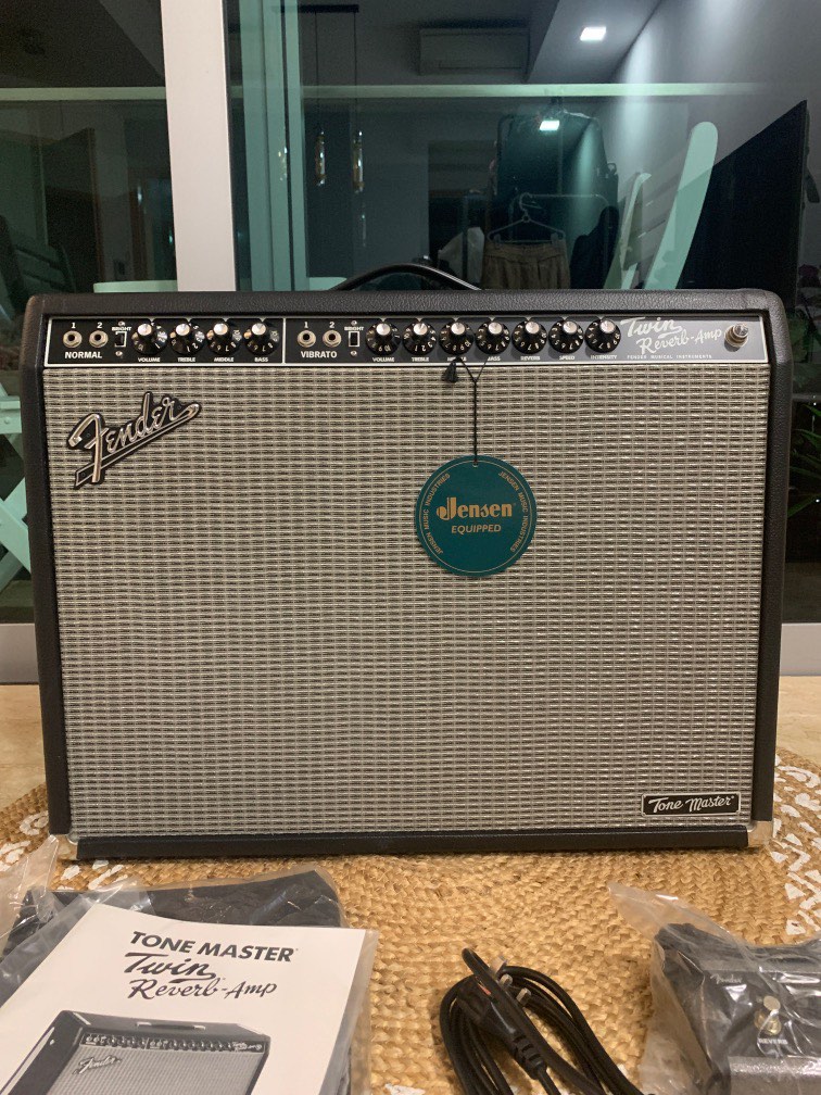 Fender tonemaster twin reverb amplifier, Hobbies & Toys, Music & Media ...
