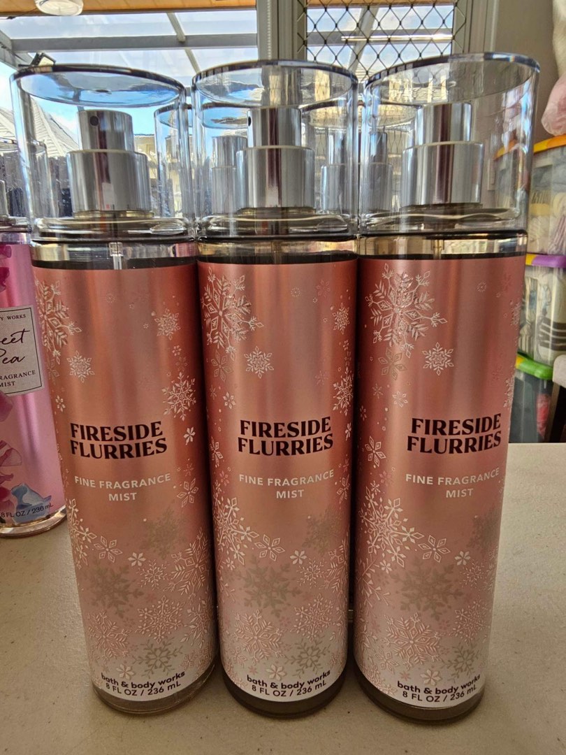 FIRESIDE FLURRIES Bath & Body Works (FINE FRAGRANCE MIST), Beauty ...