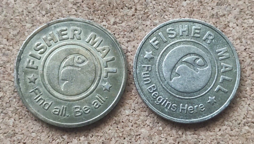 Fisher Mall Playland Tokens, Hobbies & Toys, Memorabilia & Collectibles ...