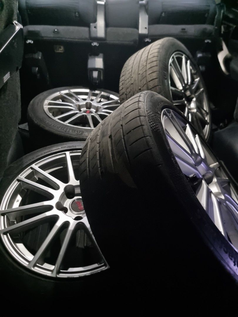 For Sale! Orig Enkei Mags (Subaru STI mags), Car Parts & Accessories ...