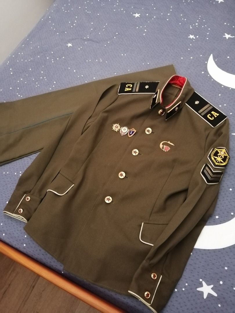 Former Russian signalers NCOs uniform set, Hobbies & Toys, Memorabilia & Collectibles, Vintage ...