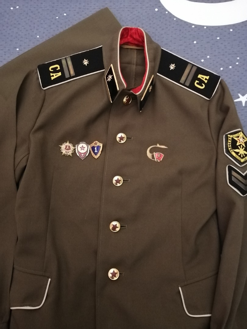 Former Russian signalers NCOs uniform set, Hobbies & Toys, Memorabilia & Collectibles, Vintage ...