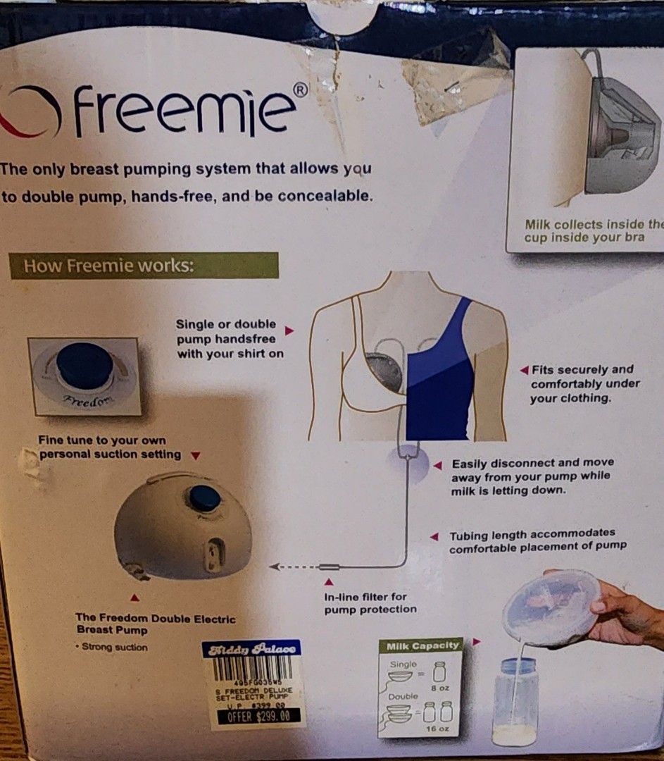 Freemie Breast Pump, Babies & Kids, Nursing & Feeding, Breastfeeding ...