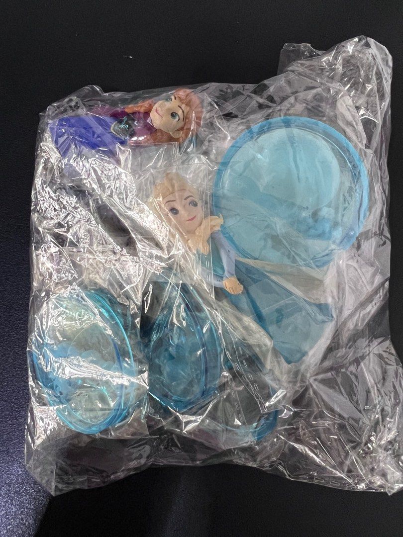 Frozen elsa anna Princess birthday cake topper decoration toy figurine ...