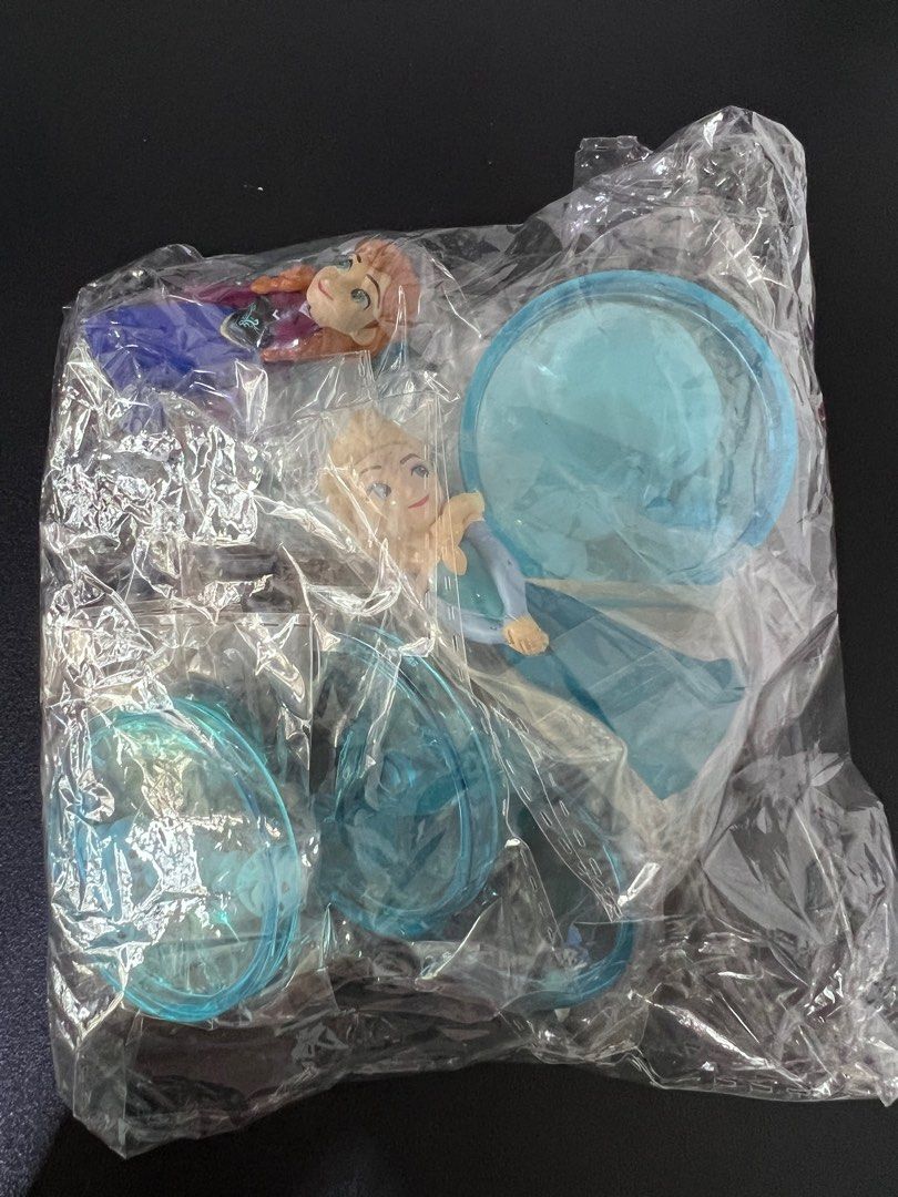 Frozen elsa anna Princess birthday cake topper decoration toy figurine ...