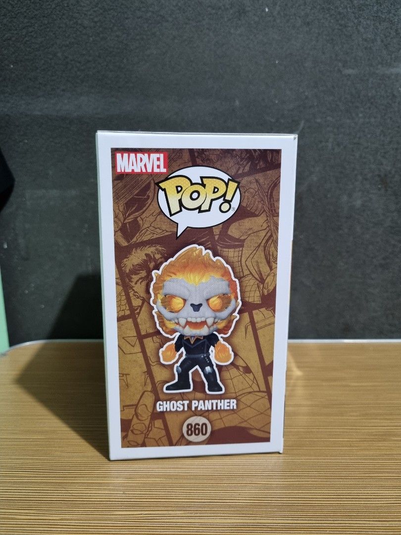 Funko Pop -Marvel Infinity Warps 860 Ghost Panther, Hobbies & Toys ...