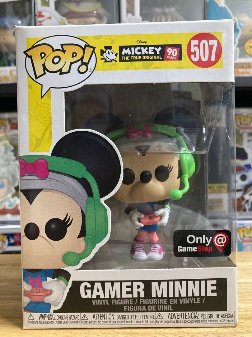 GameStop Exclusive Disney Mickey Mouse Gamer Minnie Funko Pop, Hobbies ...
