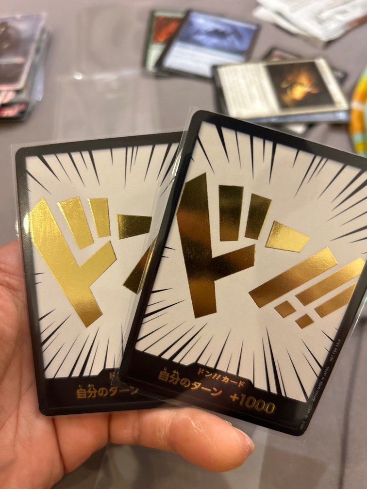 Gold don one piece tcg, Hobbies & Toys, Toys & Games on Carousell