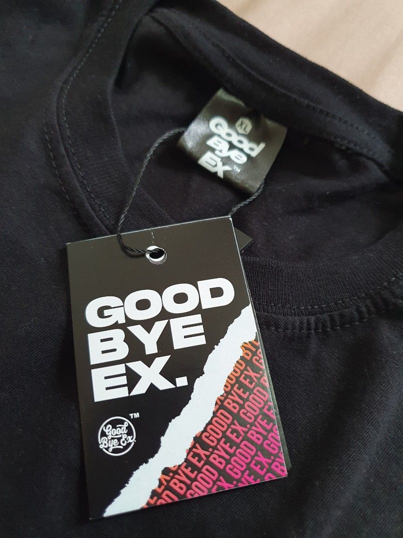 Goodbye EX Distro Kaos Baju T-Shirt Black keren, Fesyen Pria, Pakaian ...
