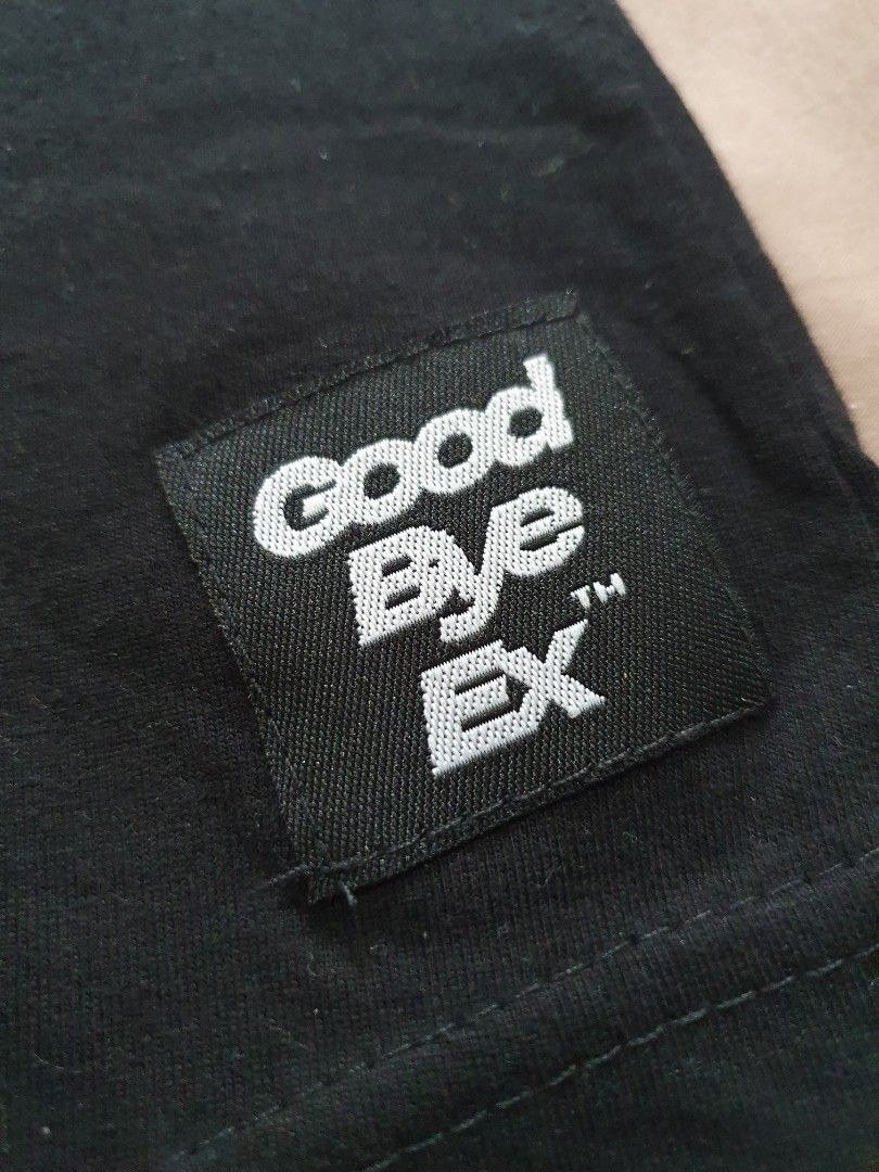 Goodbye EX Distro Kaos Baju T-Shirt Black keren, Fesyen Pria, Pakaian ...