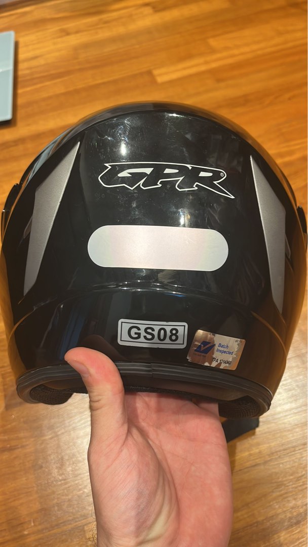 GPR open face helmet with full face visor, Motorcycles, Motorcycle ...