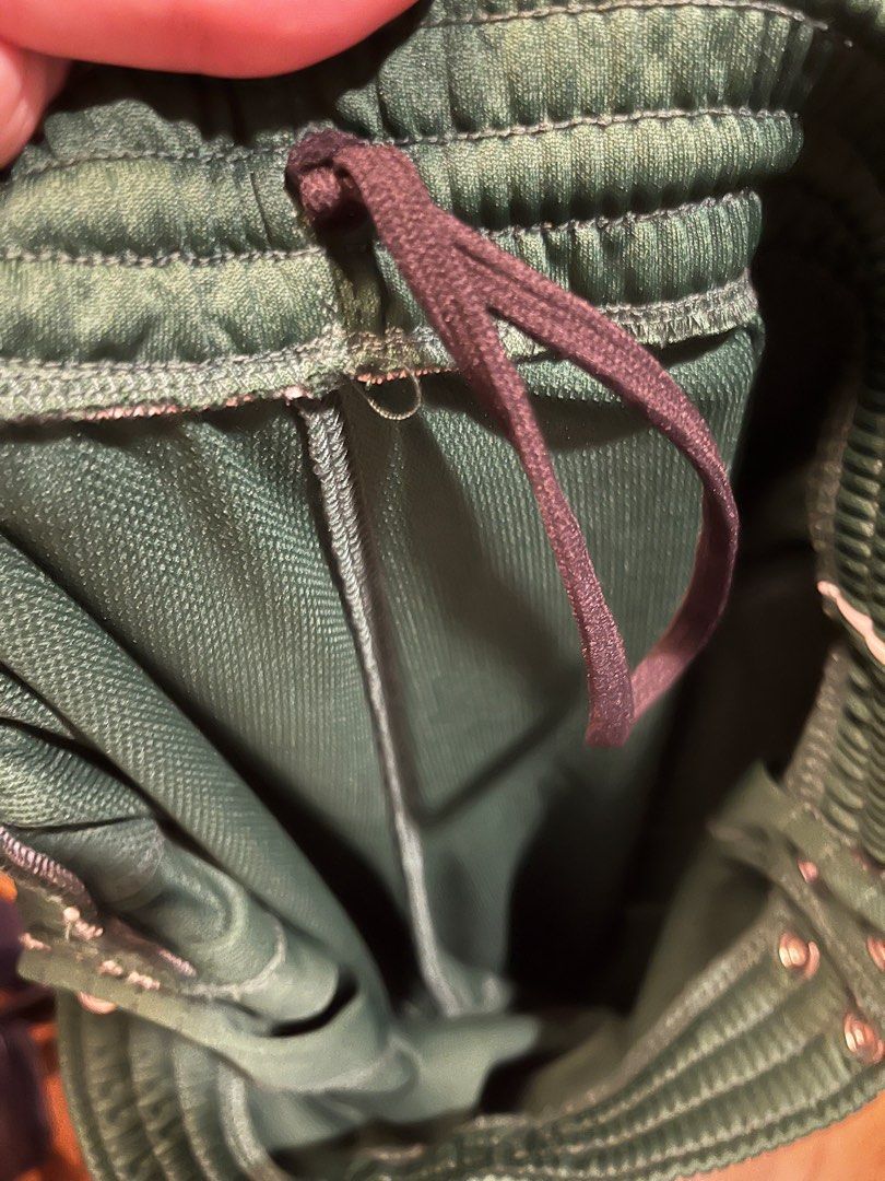 Green Detachable Jogging Pants, Men's Fashion, Bottoms, Joggers on ...