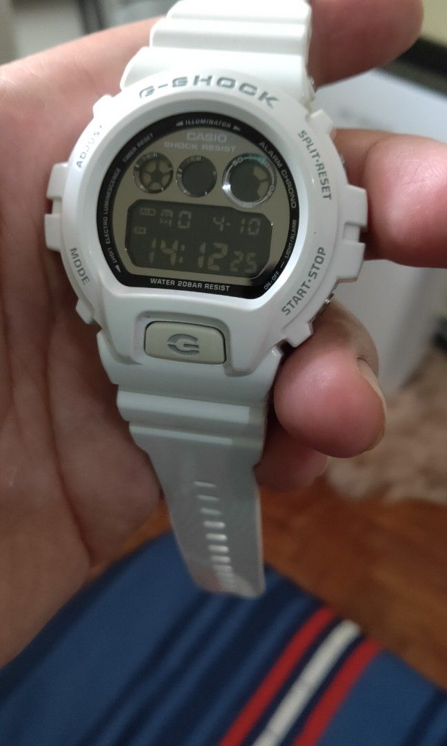 Gshock DW6900 NB with as new original glossy white snb. on Carousell