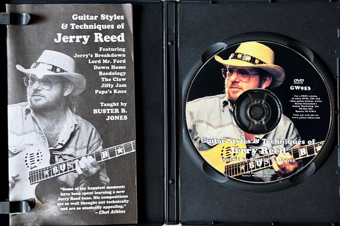 Guitar Styles and Techniques of Jerry Reed by Buster B Jones ...