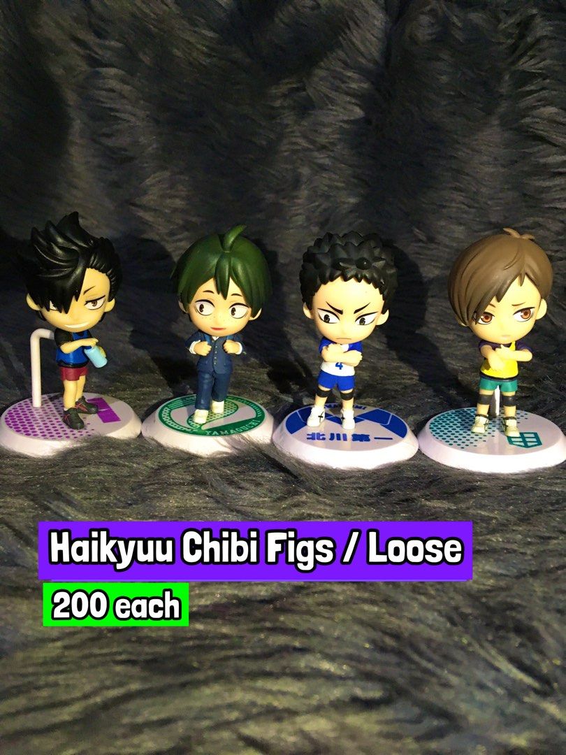Haikyuu / KNB Chibi/Mini Figures on Carousell