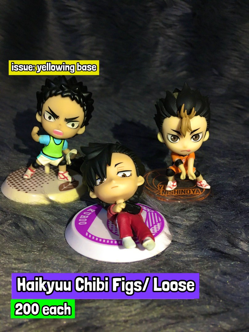 Haikyuu / KNB Chibi/Mini Figures on Carousell