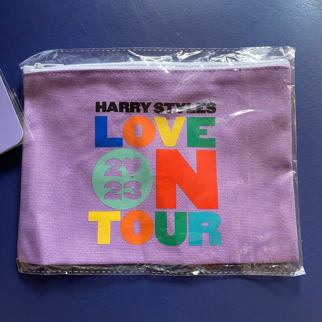 Harry Styles Love On Tour Pouch (Exclusive Merch), Women's Fashion ...