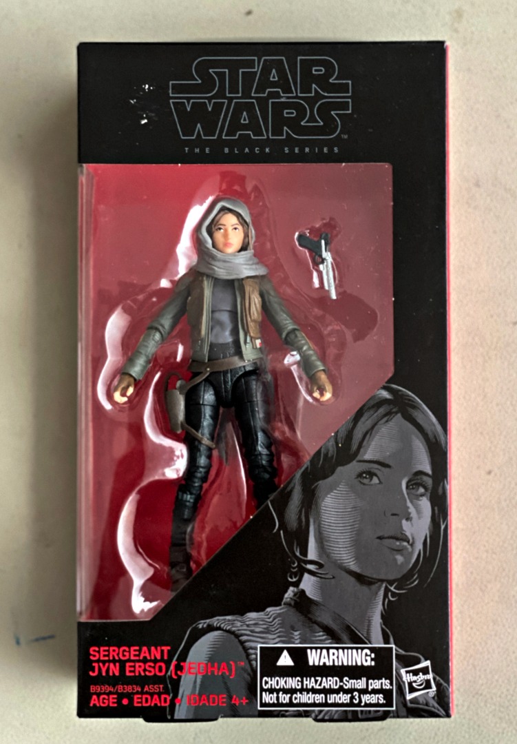 Hasbro Star Wars The Black Series #22 Rogue One Sergeant Jyn Erso ...