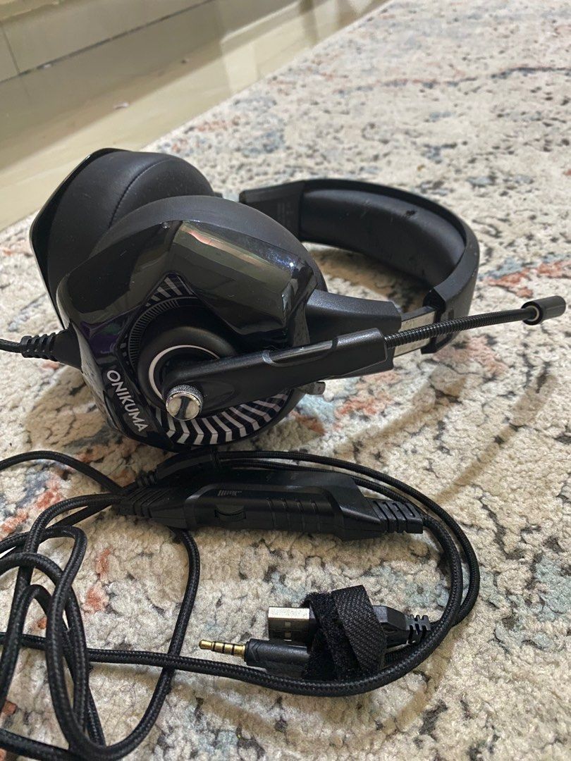 Headphone onikuma original, Audio, Headphones & Headsets on Carousell
