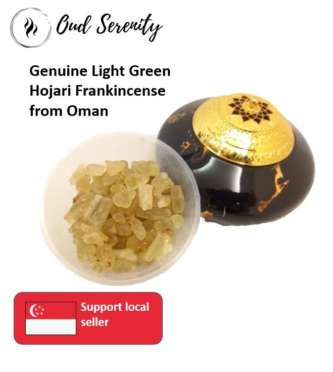 Hojari Light Green Frankincense Boswellia Sacra Al-Luban Olibanum Ru ...