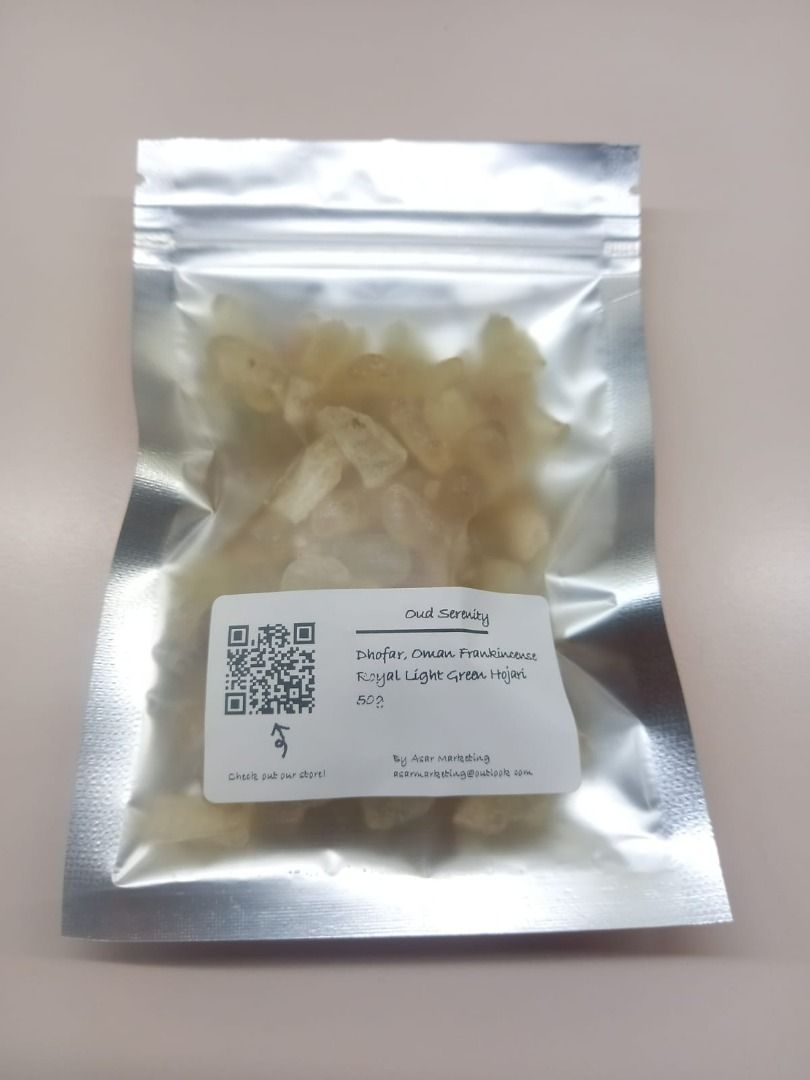 Hojari Light Green Frankincense Boswellia Sacra Al-Luban Olibanum Ru ...