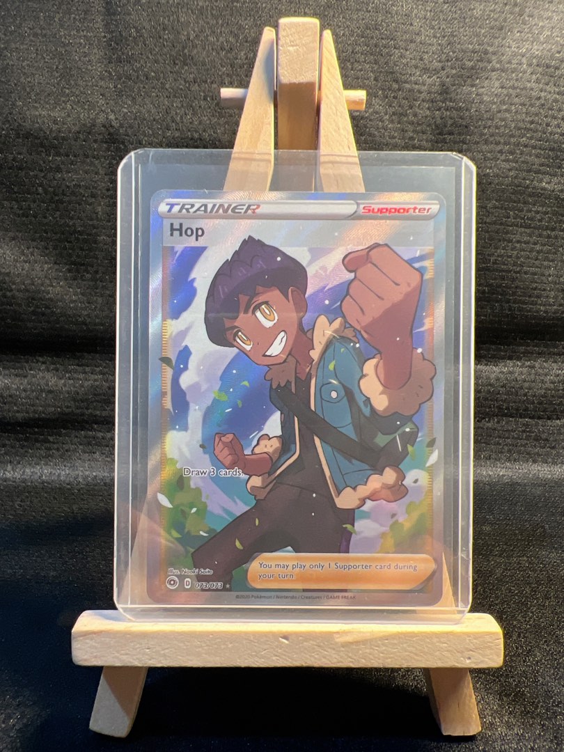 Hop (Full Art) Pokemon Champion's Path 73/73, Hobbies & Toys, Toys ...
