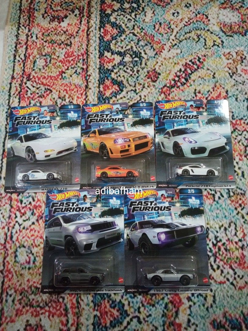 hot wheels fast and furious set 2023, Hobbies & Toys, Collectibles ...