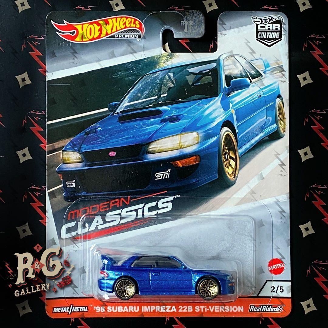 Hot Wheels Modern Classic Set Hotwheels Subaru Impreza 228 STI-Version ...