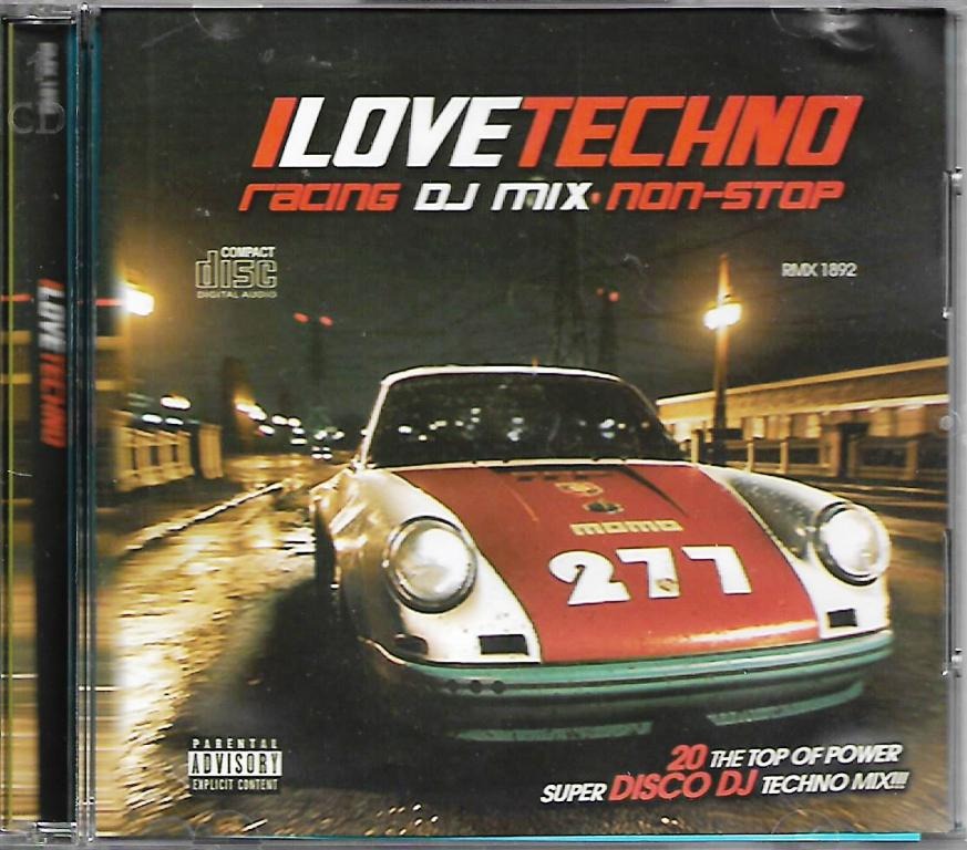 I Love Techno Racing DJ Mix Non-Stop CD 20 Top of The Power Super Disco ...