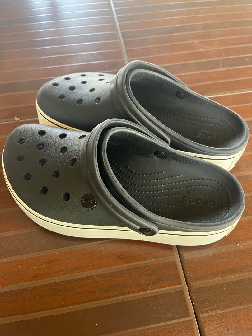 Iconic crocs comfort, Women's Fashion, Footwear, Slippers and slides on Carousell