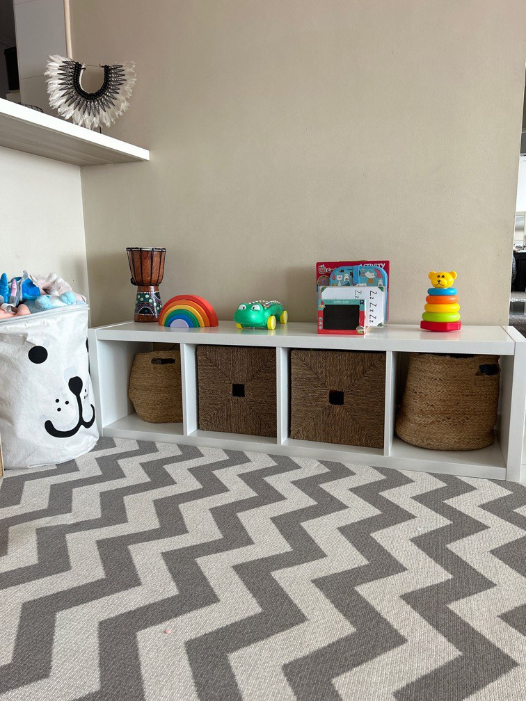 Ikea kallax rack, Furniture & Home Living, Furniture, Shelves, Cabinets ...