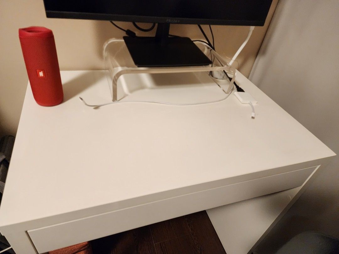 IKEA Micke Desk (73 x 50cm) Study table, Furniture & Home Living ...
