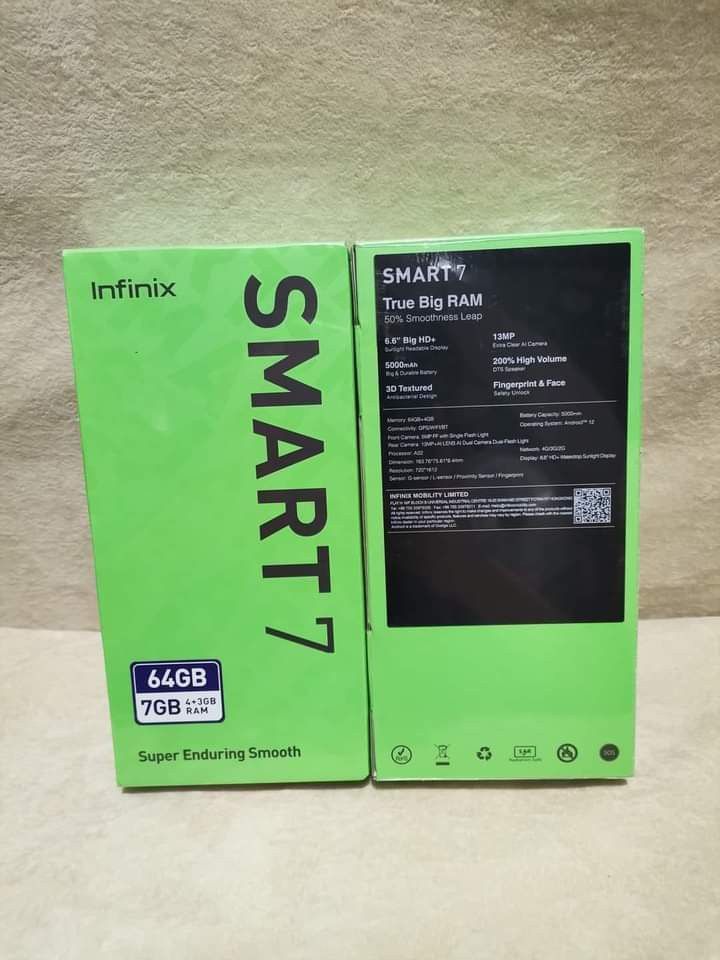 infinix smart7, Mobile Phones & Gadgets, Mobile Phones, Android Phones ...
