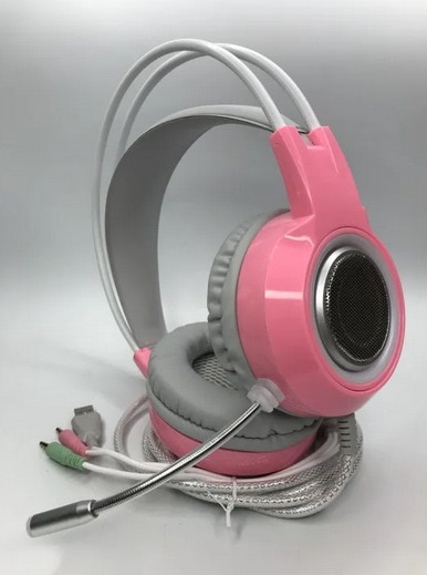 INPLAY H510 GAMING HEADSET PINK, Computers & Tech, Parts & Accessories ...