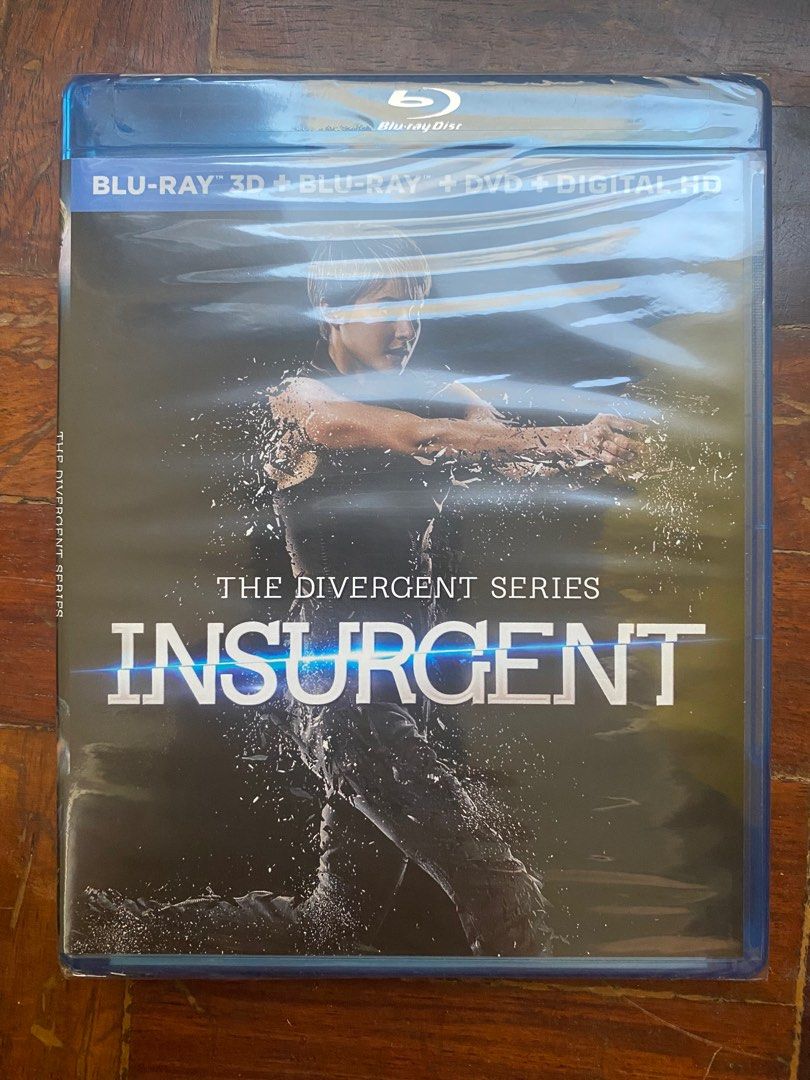 Insurgent Blu-Ray DVD (Shailene Woolley, Theo James, Miles Teller ...