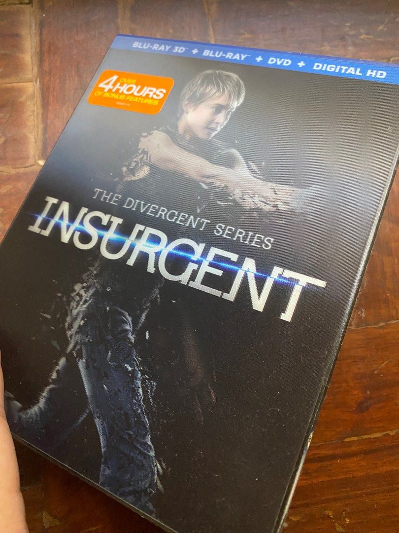 Insurgent Blu-Ray DVD (Shailene Woolley, Theo James, Miles Teller ...