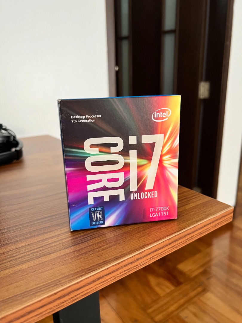 Intel Core i7-7700K Processor, Computers & Tech, Parts & Accessories ...