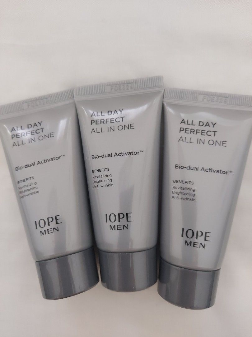 IOPE MEN all day perfect ALL IN ONE, Beauty & Personal Care, Face, Face Care on Carousell