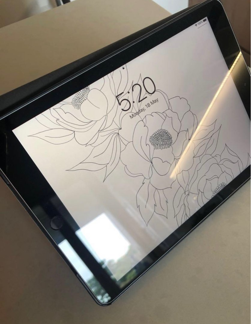 iPad 6th generation, Silver, 128G with Apple Pencil, Computers & Tech ...
