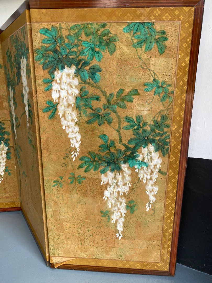 Japanese style screen divider, Furniture & Home Living, Home Decor ...