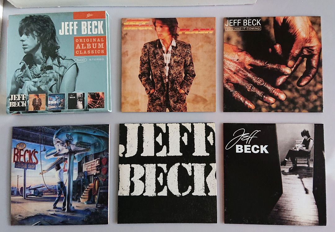 Jeff Beck CD x 2, 興趣及遊戲, 音樂樂器 & 配件, 音樂與媒體 - CD 及 DVD - Carousell